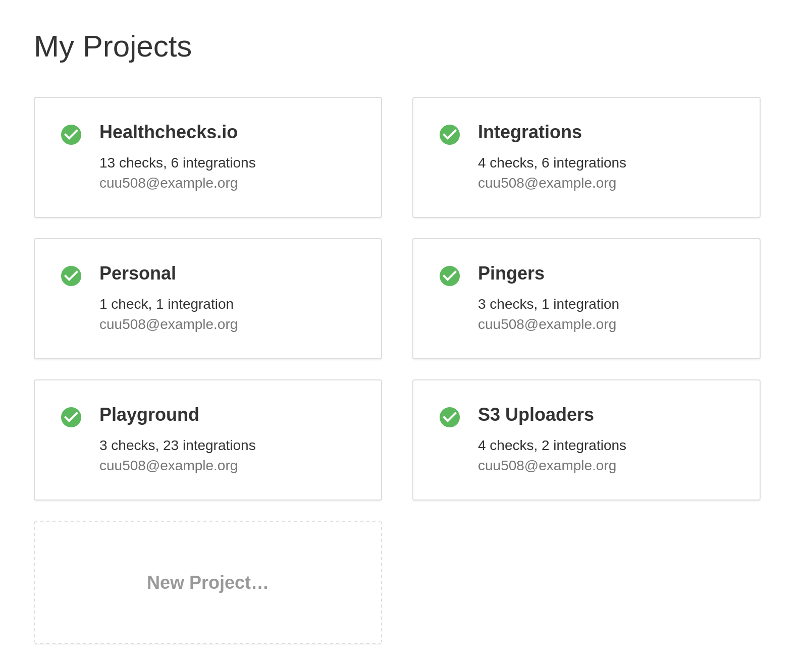Projects And Teams Status